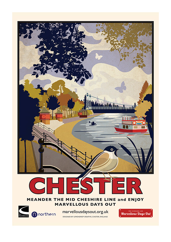 Chester River Poster – Chester Cathedral Gift Shop