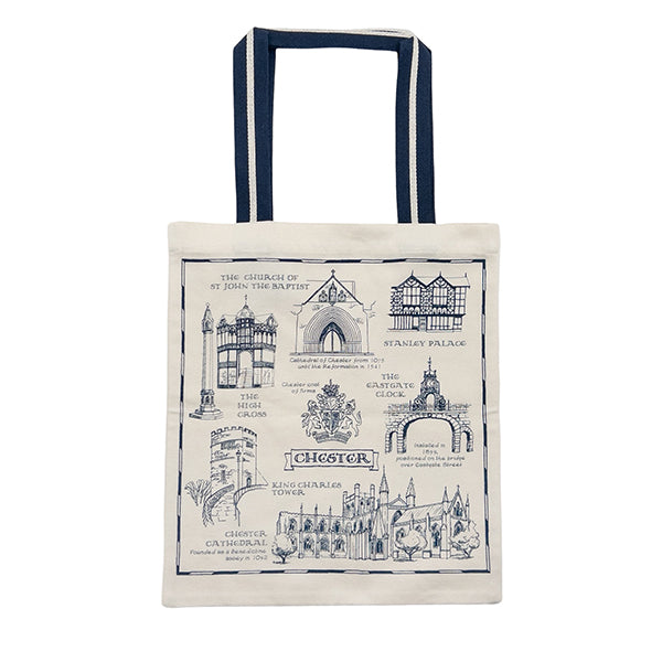 Chester Heritage Tote Bag – Chester Cathedral Gift Shop